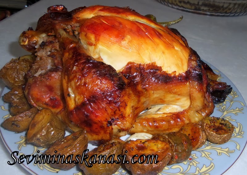 Yilbasi Tavuk Dolmasi – Firinda Tavuk Tarifi – Kolay Yemek Tarifleri