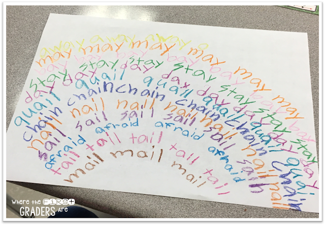 Spelling Series: Rainbow Words - Kristen Sullins Teaching