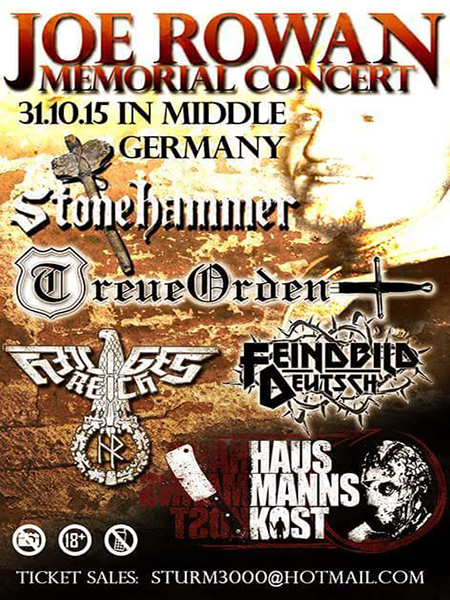 Joe Rowan Memorial Concert