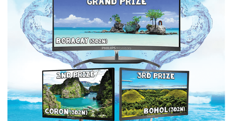 Philips Monitors Summer Escapade Raffle Promo Announced!