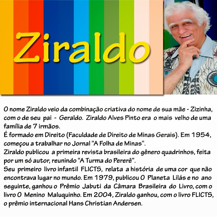 CRISTINA SÁ literatura infantil e juvenil: "FLICTS" DE ZIRALDO
