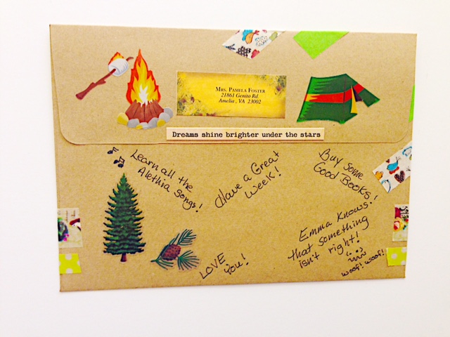 The Lost Art of Letter Writing...Revived!: Camp Mail...and Art Journaling