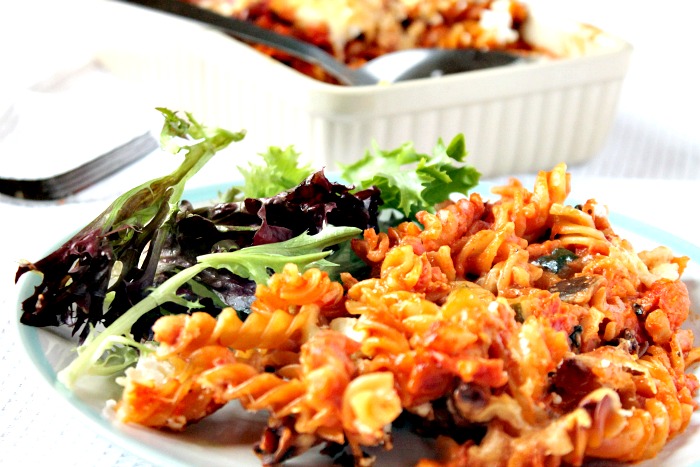 Mediterranean Pasta Bake - A Cornish Food Blog | Jam and Clotted Cream