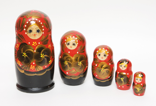 Matroska, papusile rusesti traditionale | Rusia