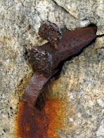 Old Exeter House: Split Granite Foundation with a Mystery