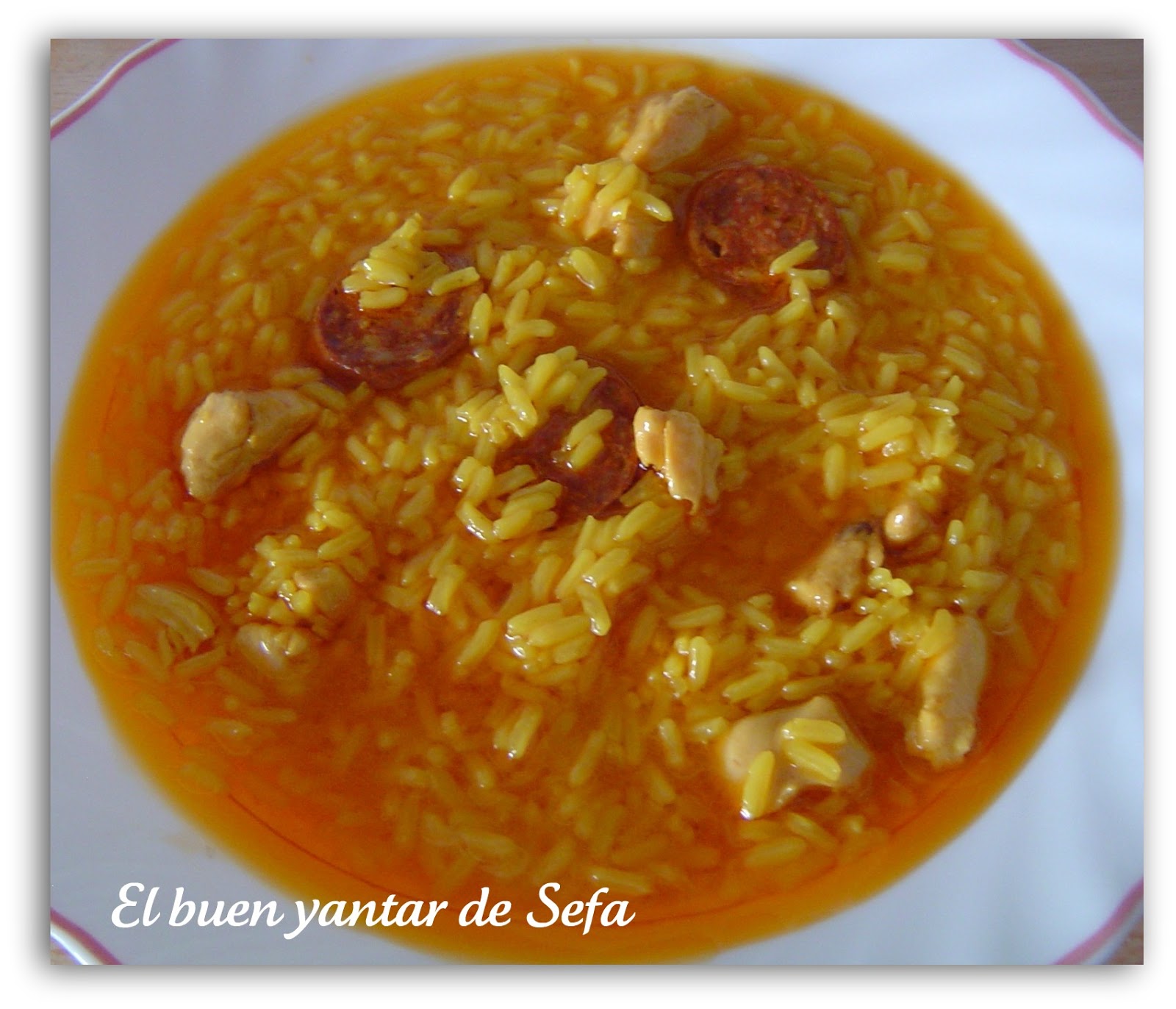 El buen yantar de Sefa: ARROZ AL AZAFRÁN