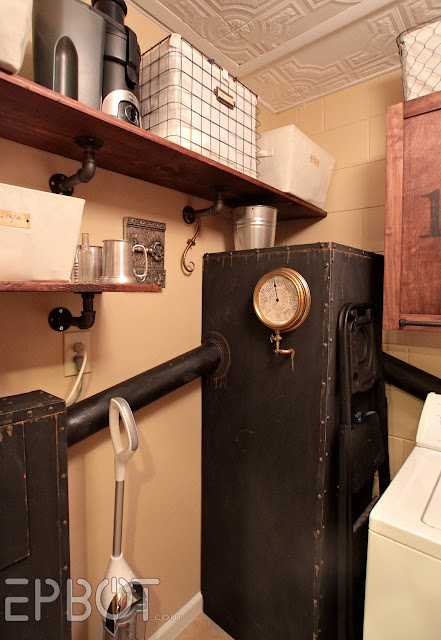 EPBOT: Steampunk Laundry Room Reveal!