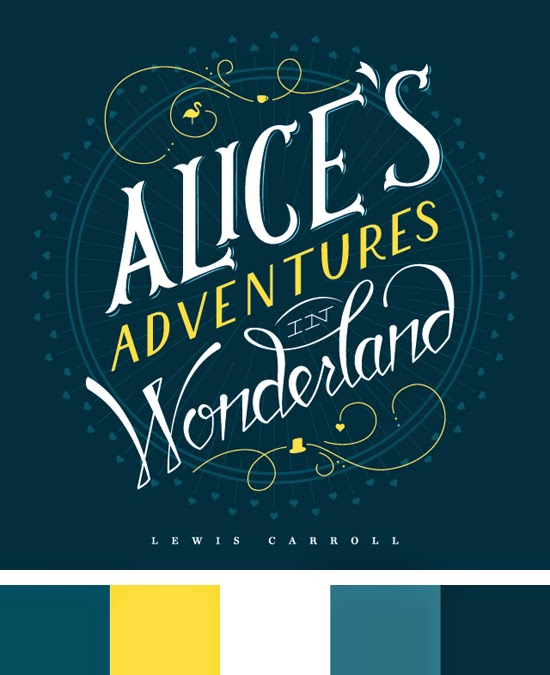 Design Context Blog: Alice In Wonderland Lettering Research