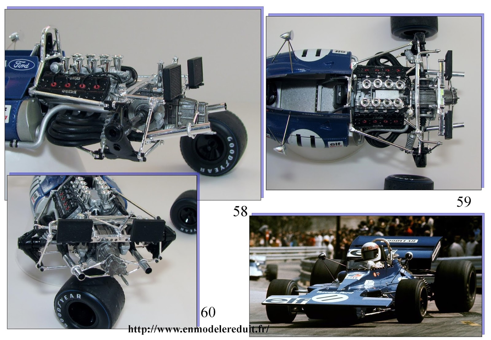 En Modèle Réduit: Tyrrell 003 1971 Version GP de MONACO
