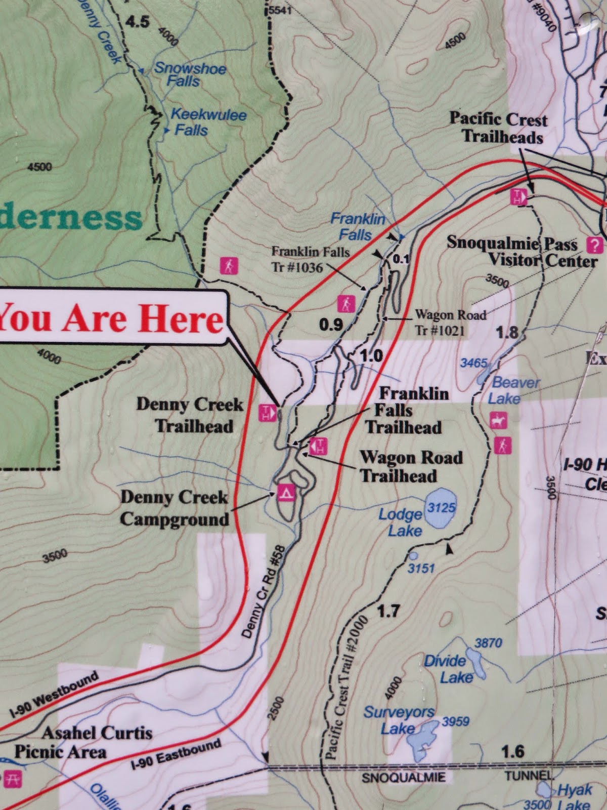 Adventures with Jake: Franklin Falls - easy Snoqualmie Pass river hike