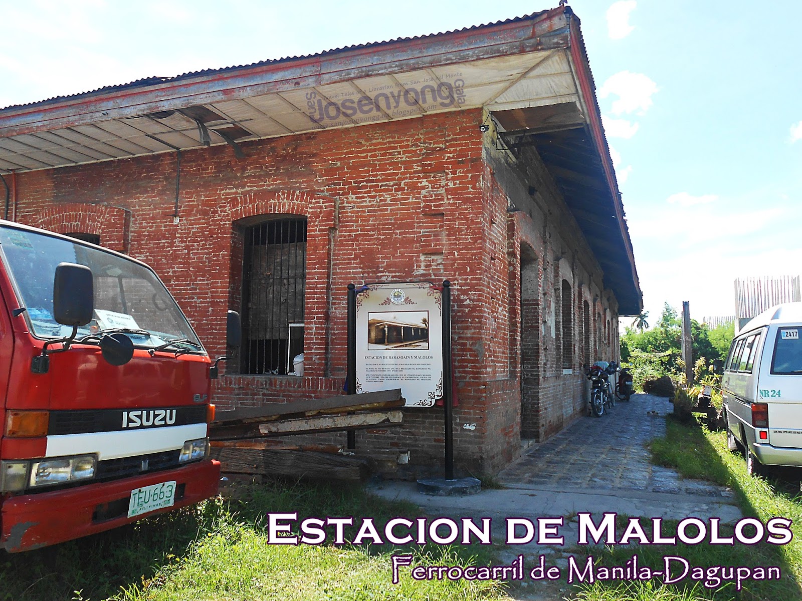 San Josenyong Gala: Bulacan's Old Brick Train Stations : Reminders of A ...
