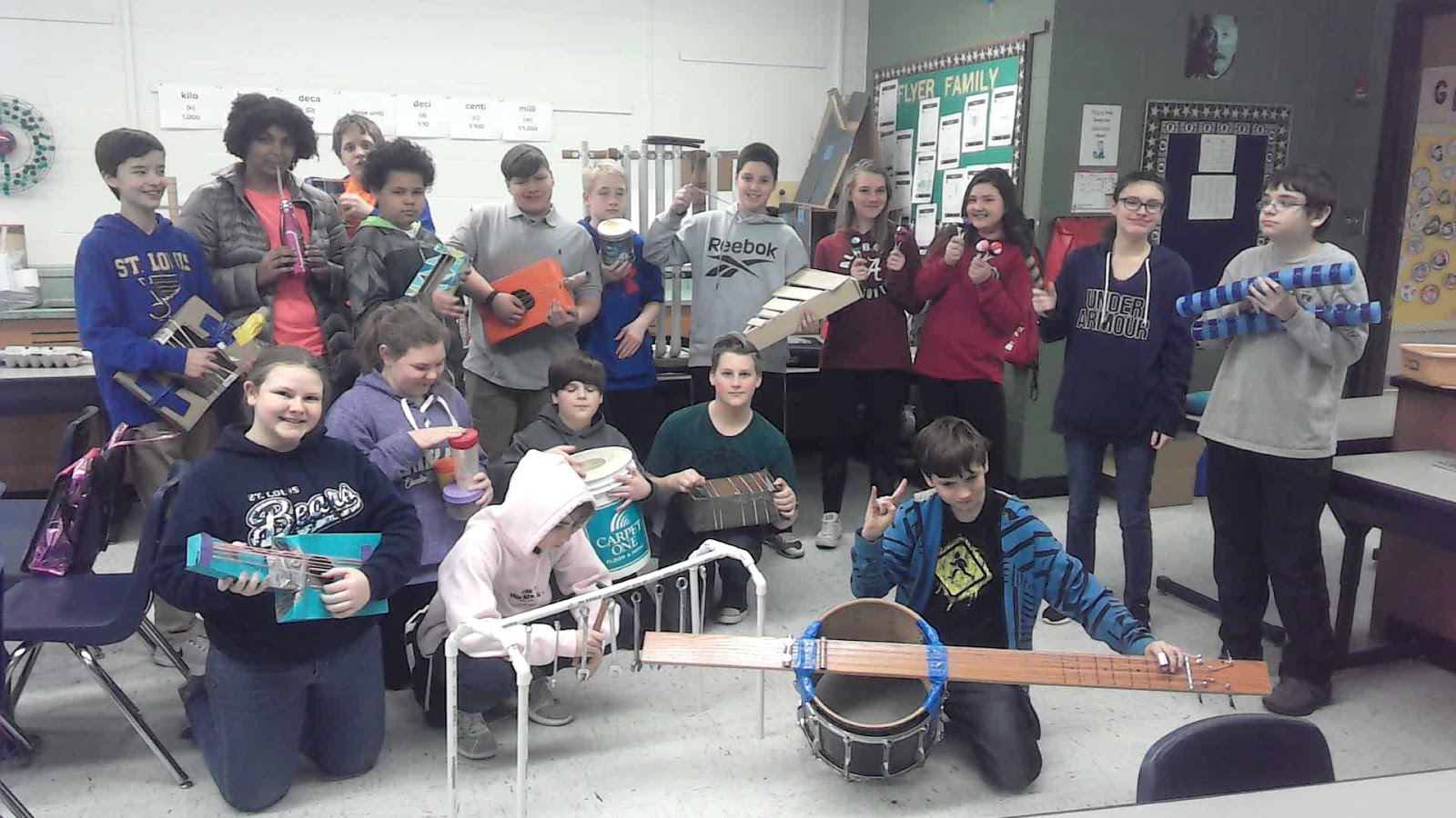 Mr. Paffrath's Classroom: Instrument Design Projects!