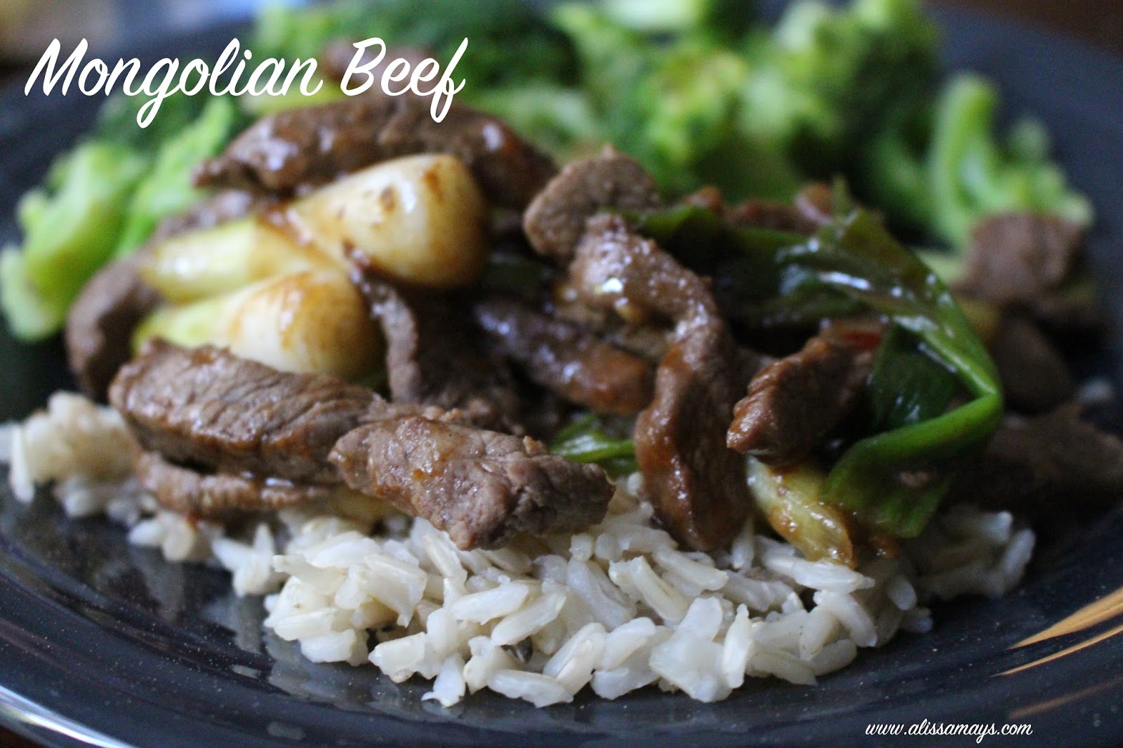 Alissamay's: Mongolian Beef