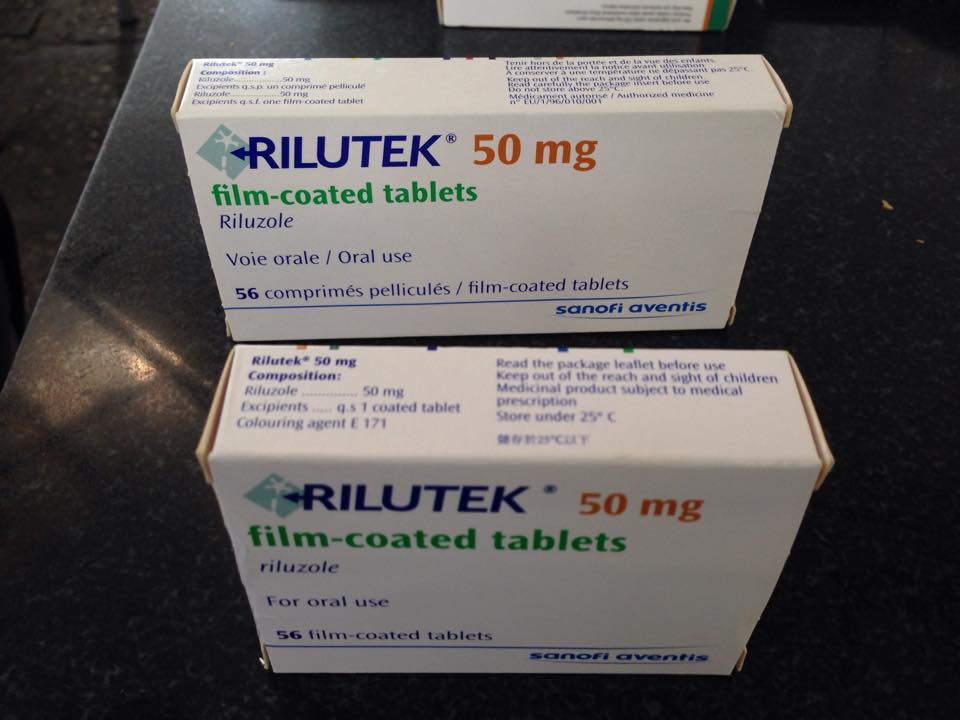 Rilutek 50mg Riluzole thuốc teo cơ ALS: Thuốc Rilutek hoạt chất ...