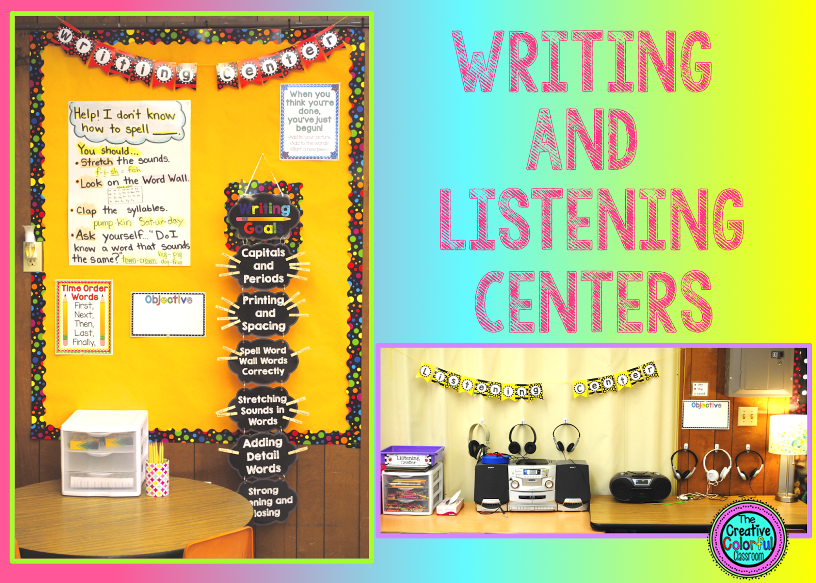 The Creative Colorful Classroom: My Classroom