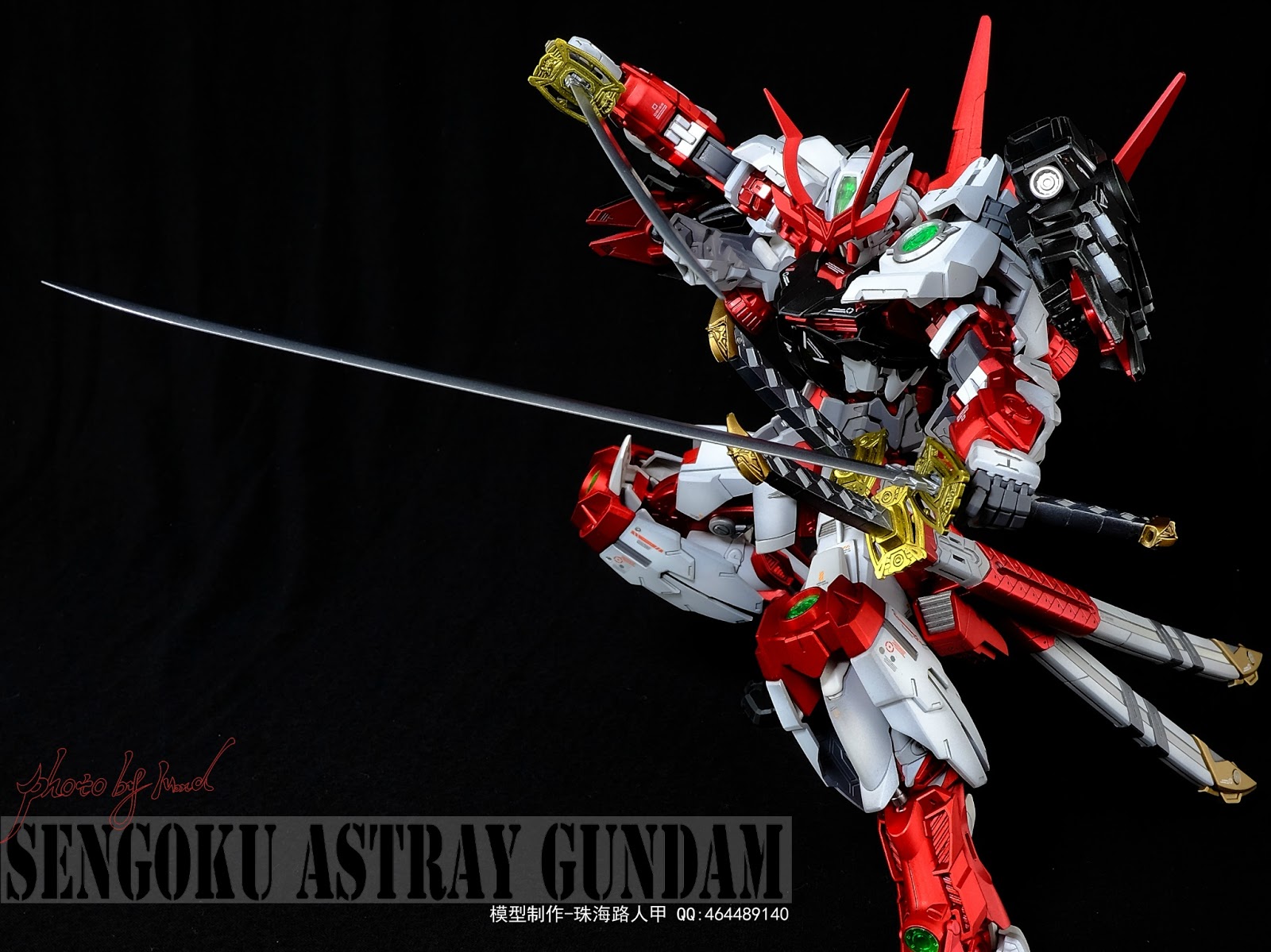 GUNDAM GUY: MG 1/100 Sengoku Astray Gundam - Painted Build