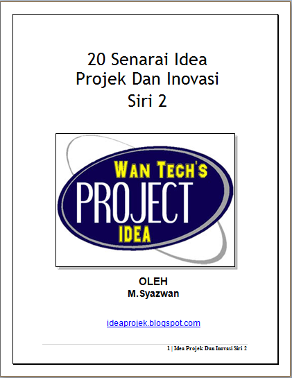 Idea Projek Tahun Akhir