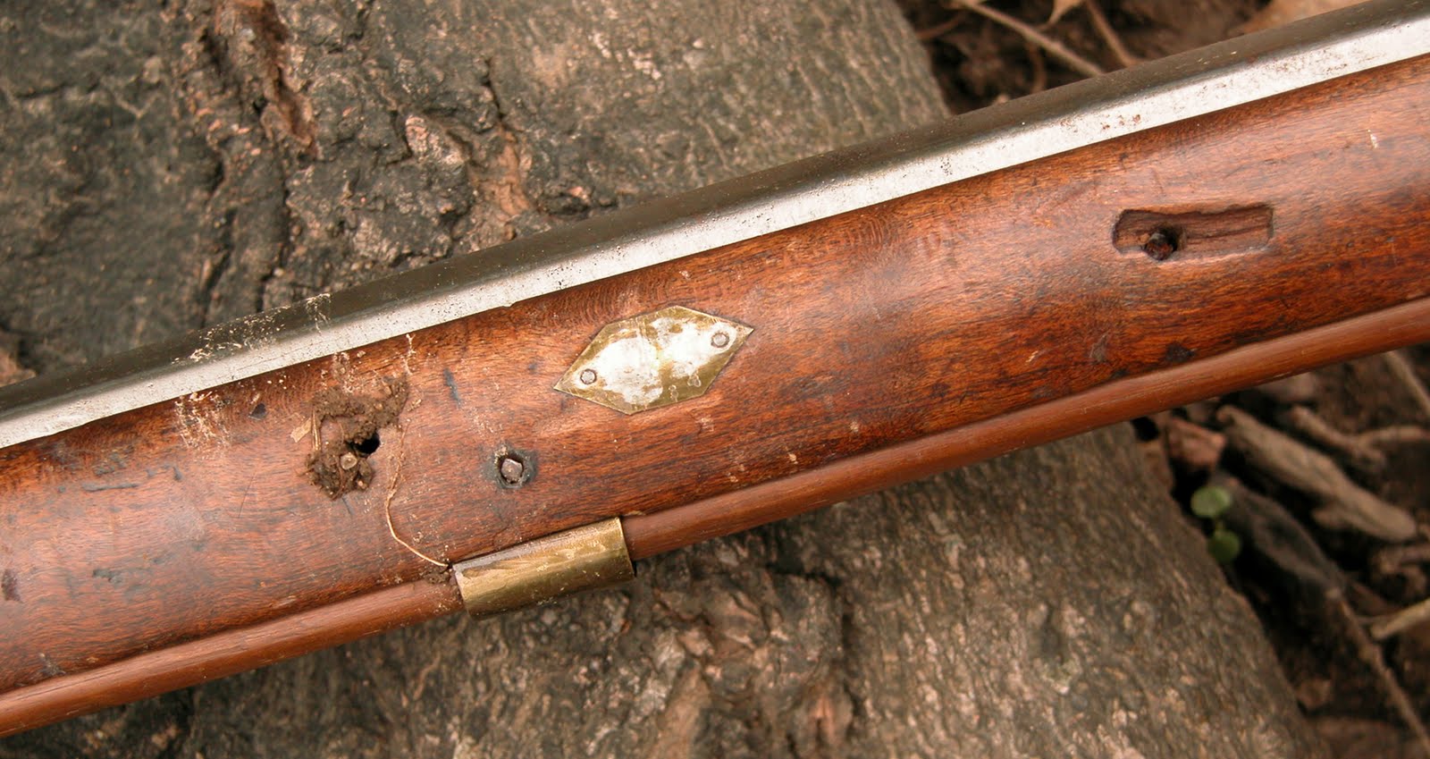 Contemporary Makers: Antique Gun with Metal Decorations