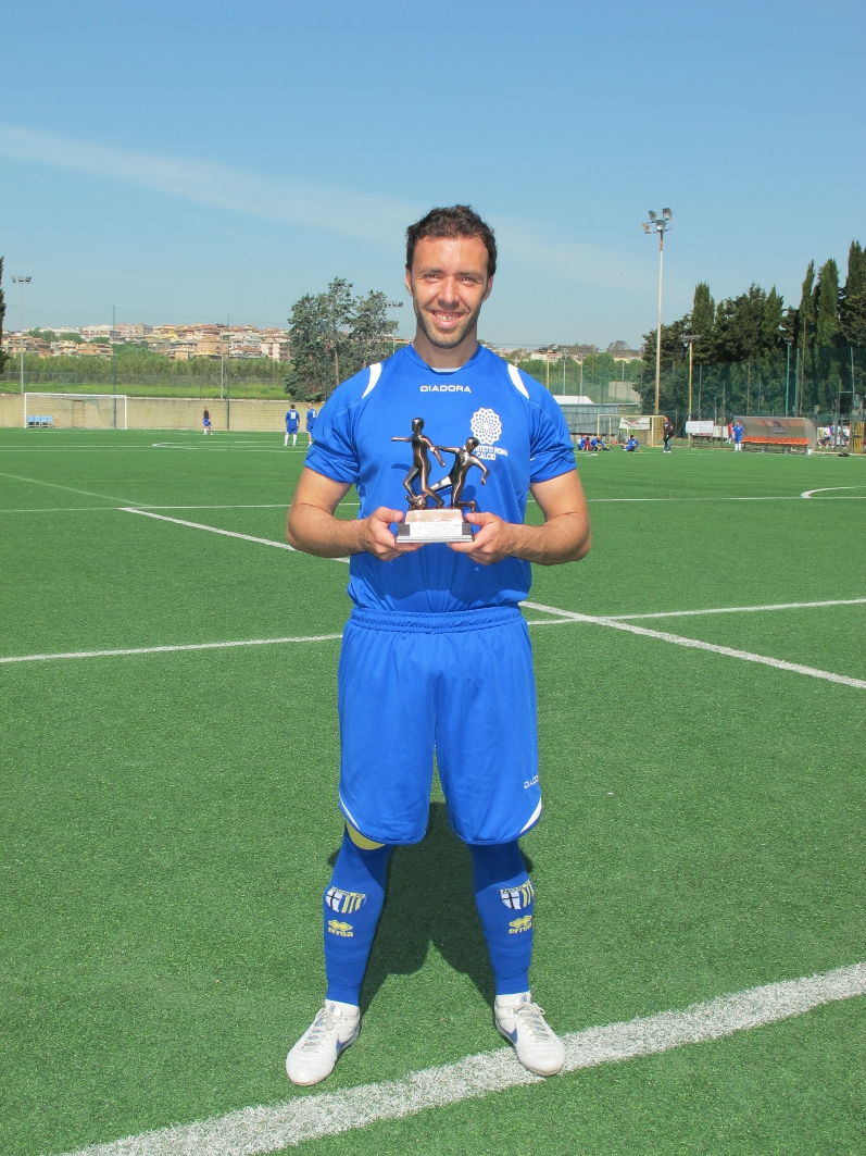 Architetti Roma Calcio: MIGLIOR GIOCATORE AICS ROMA CUP 2012