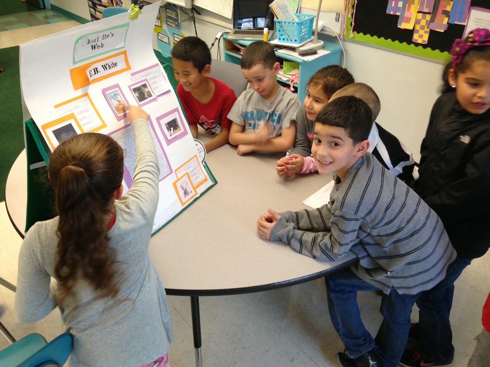 McAuliffe Elementary School: 3rd Grade Charlotte's Web Projects