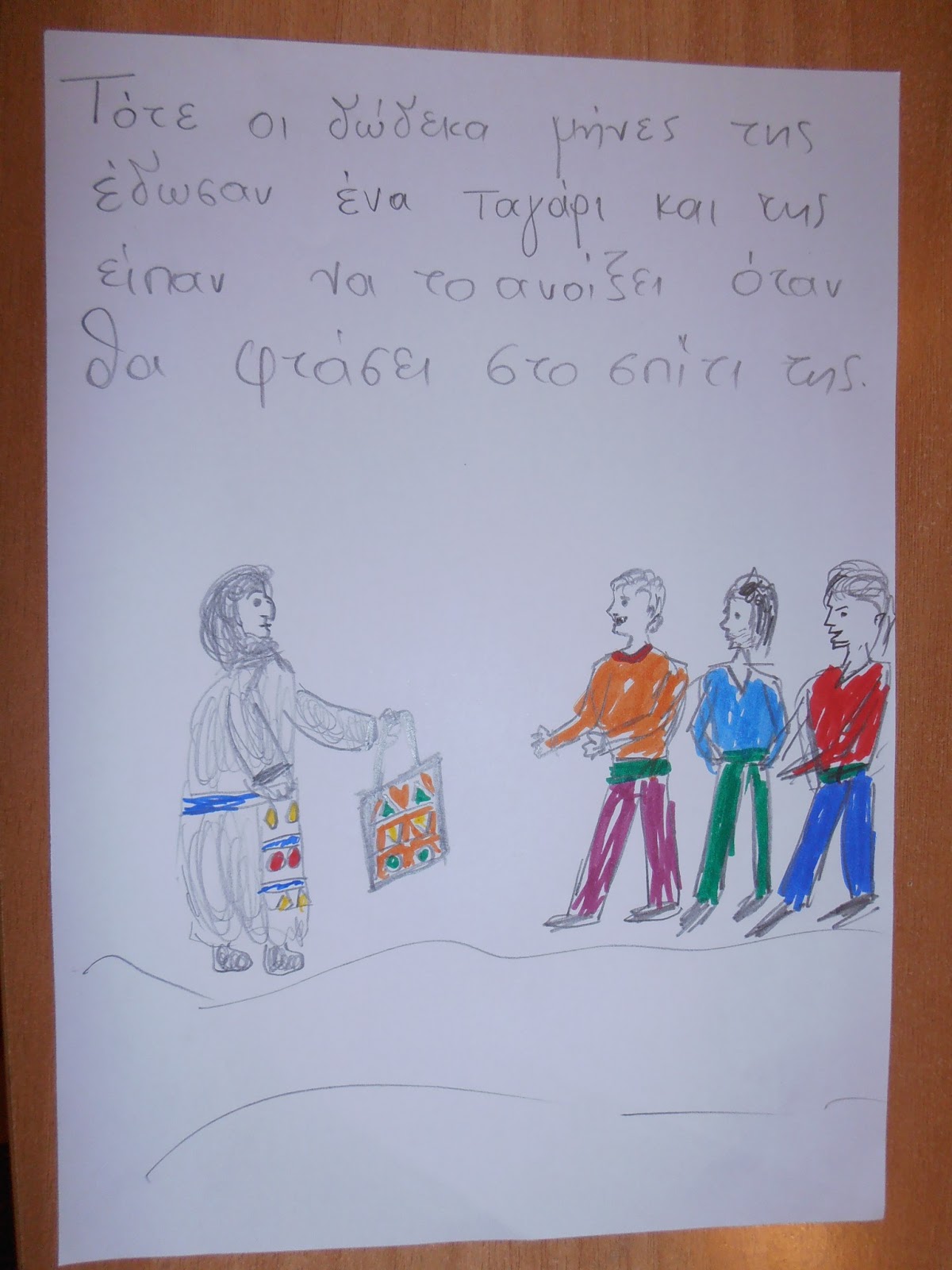 1o Δημοτικό Σχολείο Συκεών: ΠΑΡΑΓΩΓΗ ΓΡΑΠΤΟΥ ΛΟΓΟΥ: ΔΗΜΙΟΥΡΓΙΑ ΠΑΡΑΜΥΘΙΟΥ