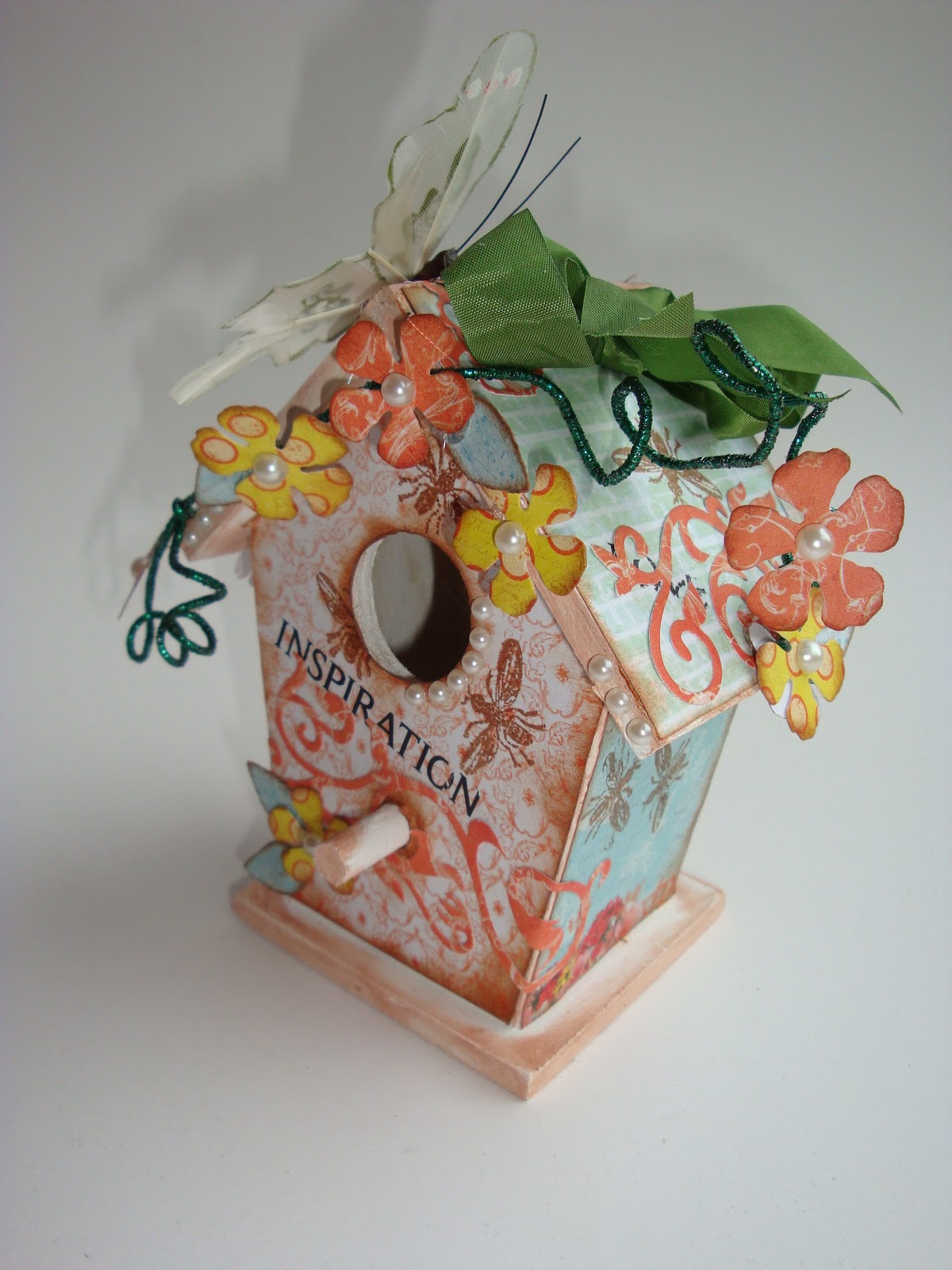 That Craft Place DT Inspiration Blog: Altered bird box - tutorial