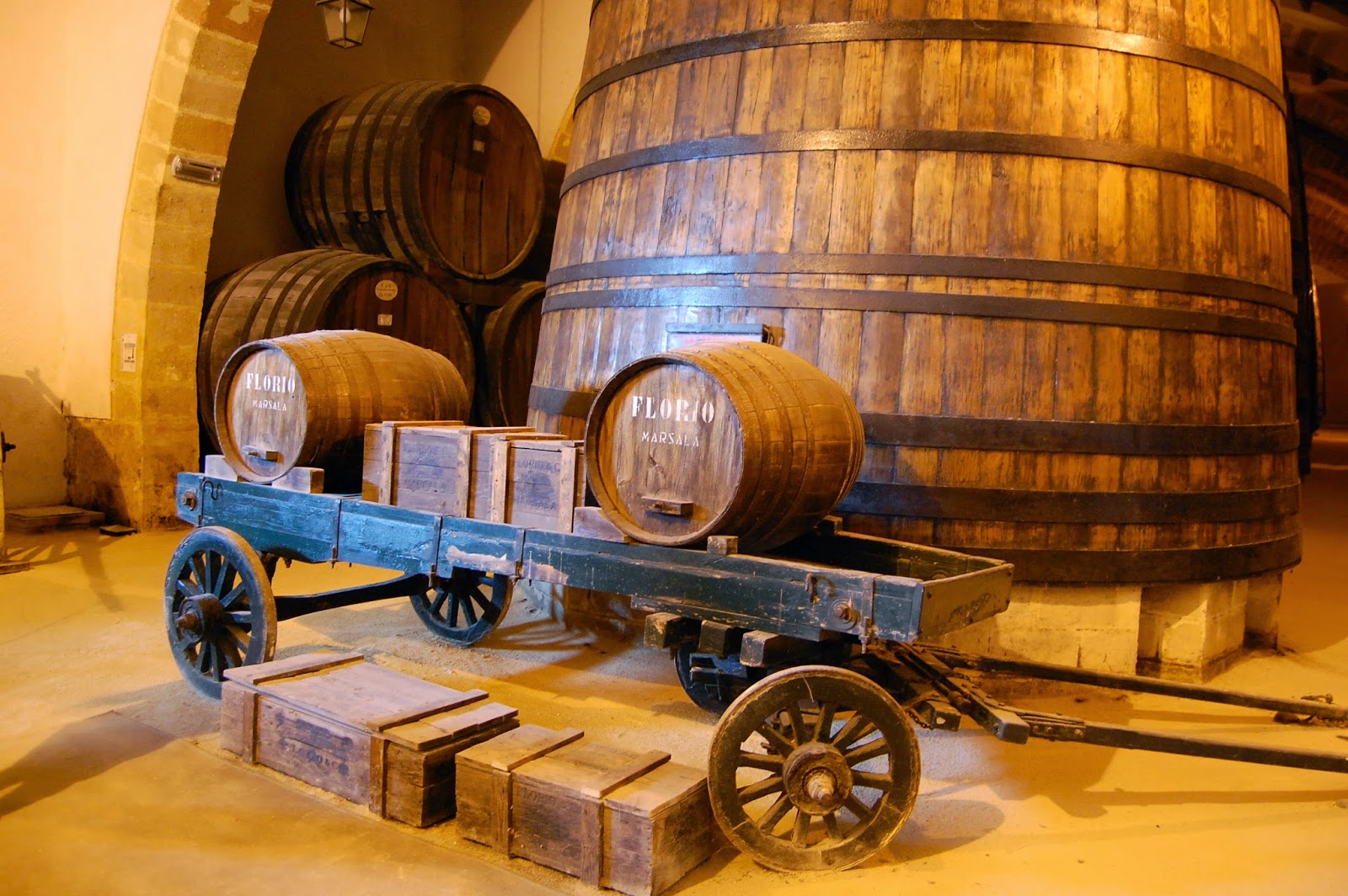 I viaggi di Valeria: VISITA ALLE CANTINE FLORIO, MARSALA, SICILIA.