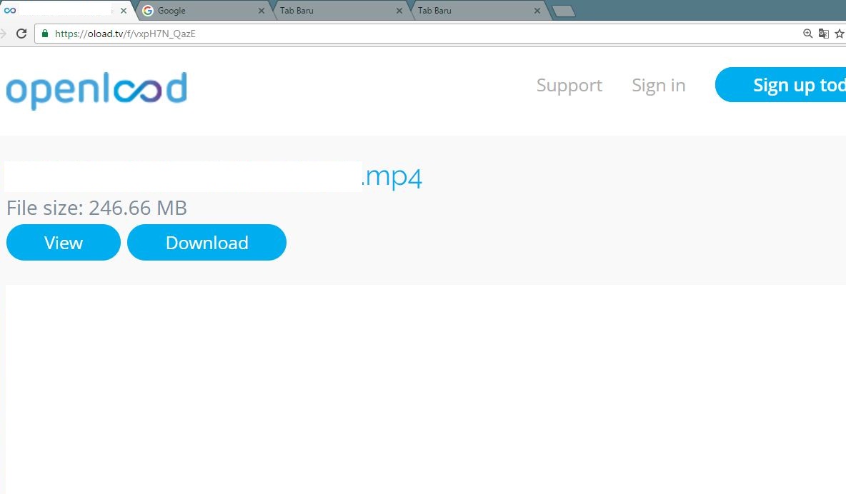 Cara Mendownload via Openload yang terblokir - PT Banyak Cerita