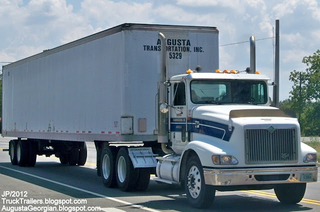 TRUCK TRAILER Transport Express Freight Logistic Diesel Mack Peterbilt ...