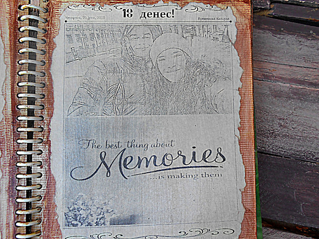 Smells Like Mommy: Altered Memory Book - The best thing about MEMORIES ...