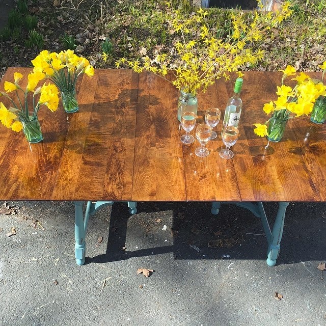 Heir and Space: A Solid Maple Dining Table