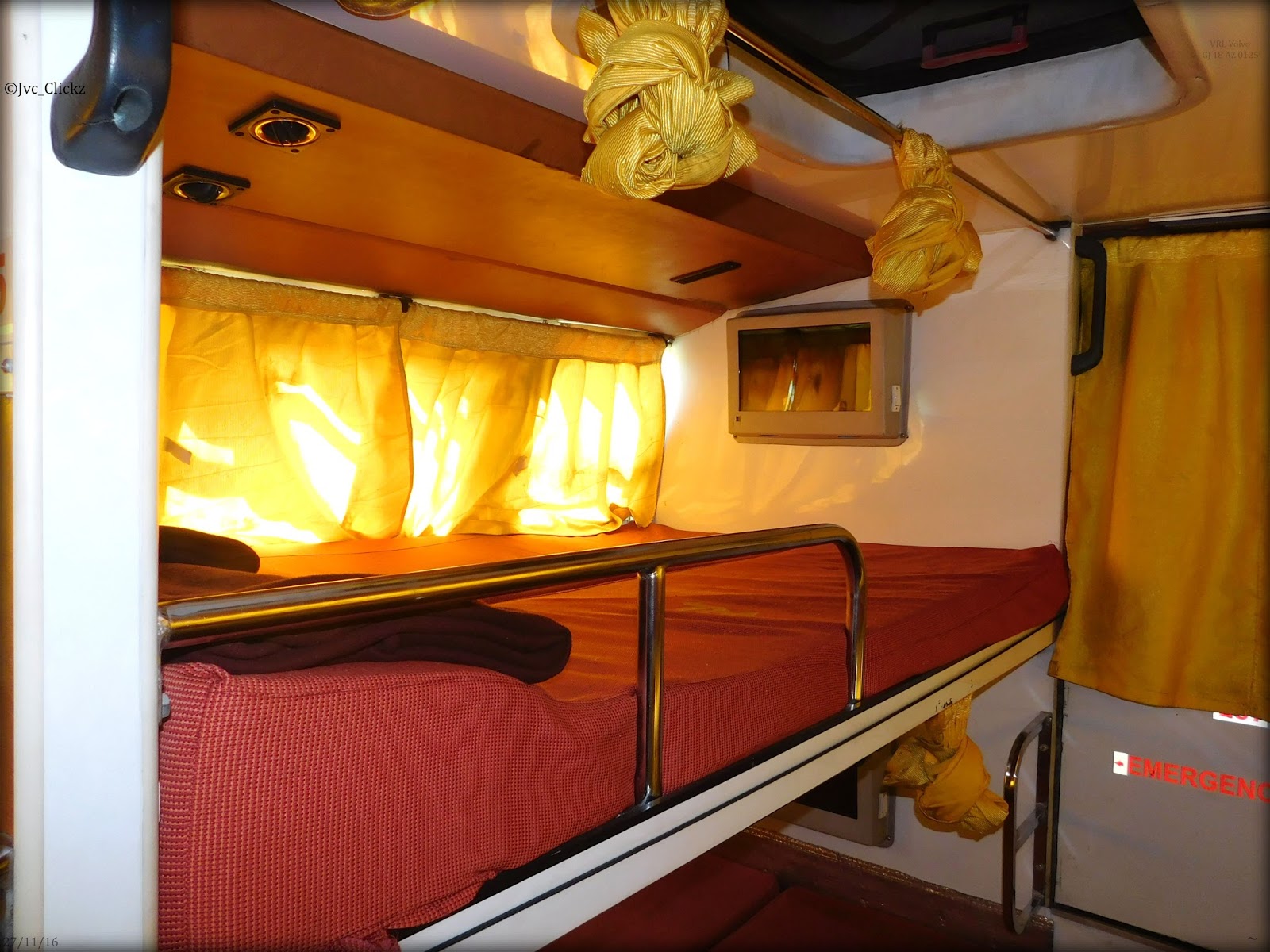 VRL Volvo B9R Sleeper Bus.