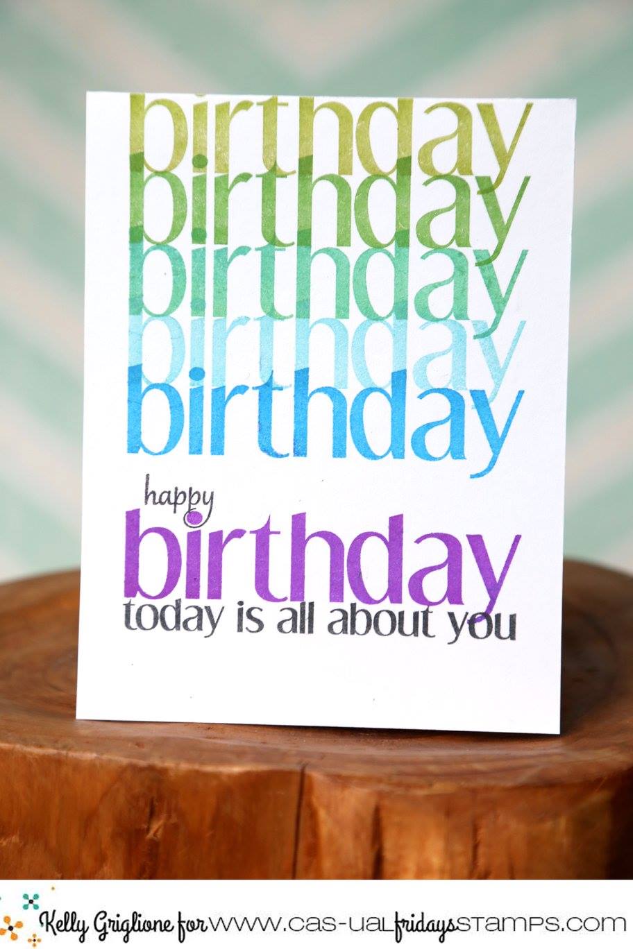 CAS-ual Fridays Stamps: Birthday Shenanigans