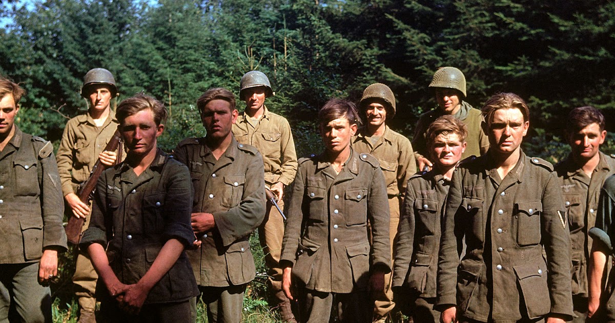 JoshuaAndAndrew: 6 June 1944: German Soldiers Captured In Normandy