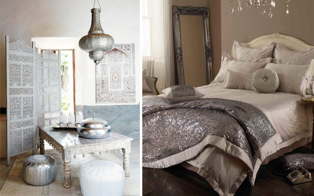 Marzua: El color metalizado en decoración