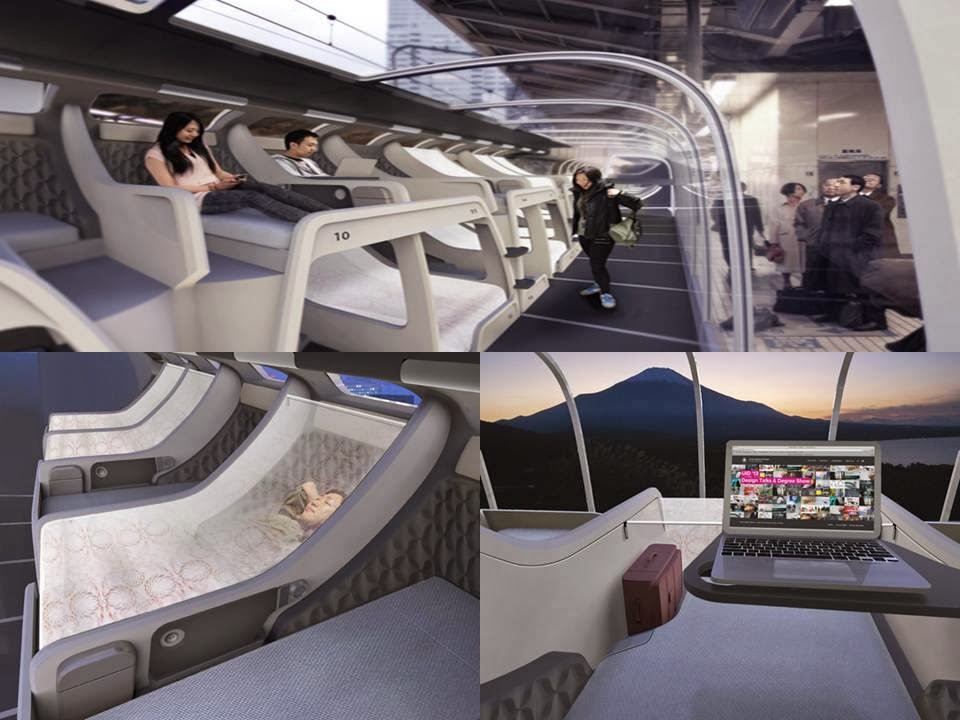 Amazing Pictures: More Passengers Less Space - Solution Is, A Pod Train