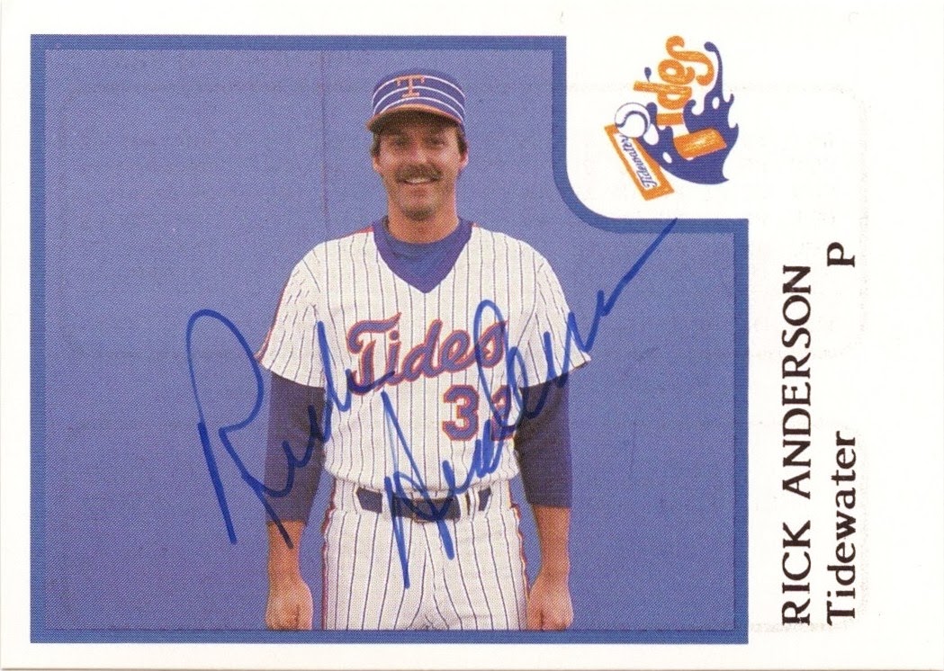 1986 PROCARDS PROJECT: RICK ANDERSON