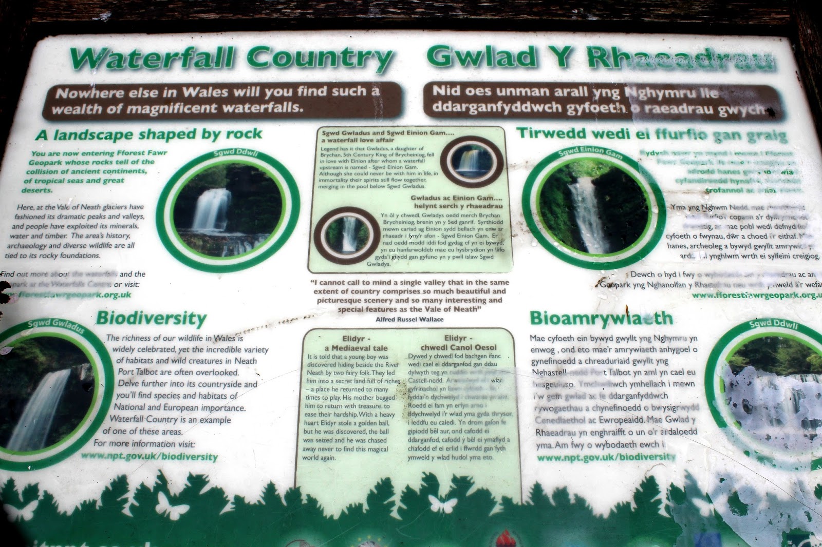 The Welsh Lens...: Waterfall Country....