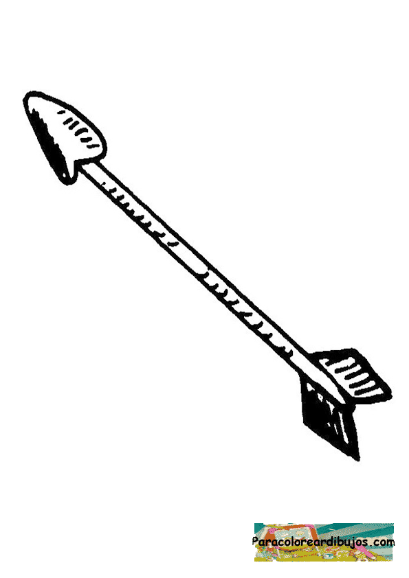 Dibujos de flechas para colorear - Imagui