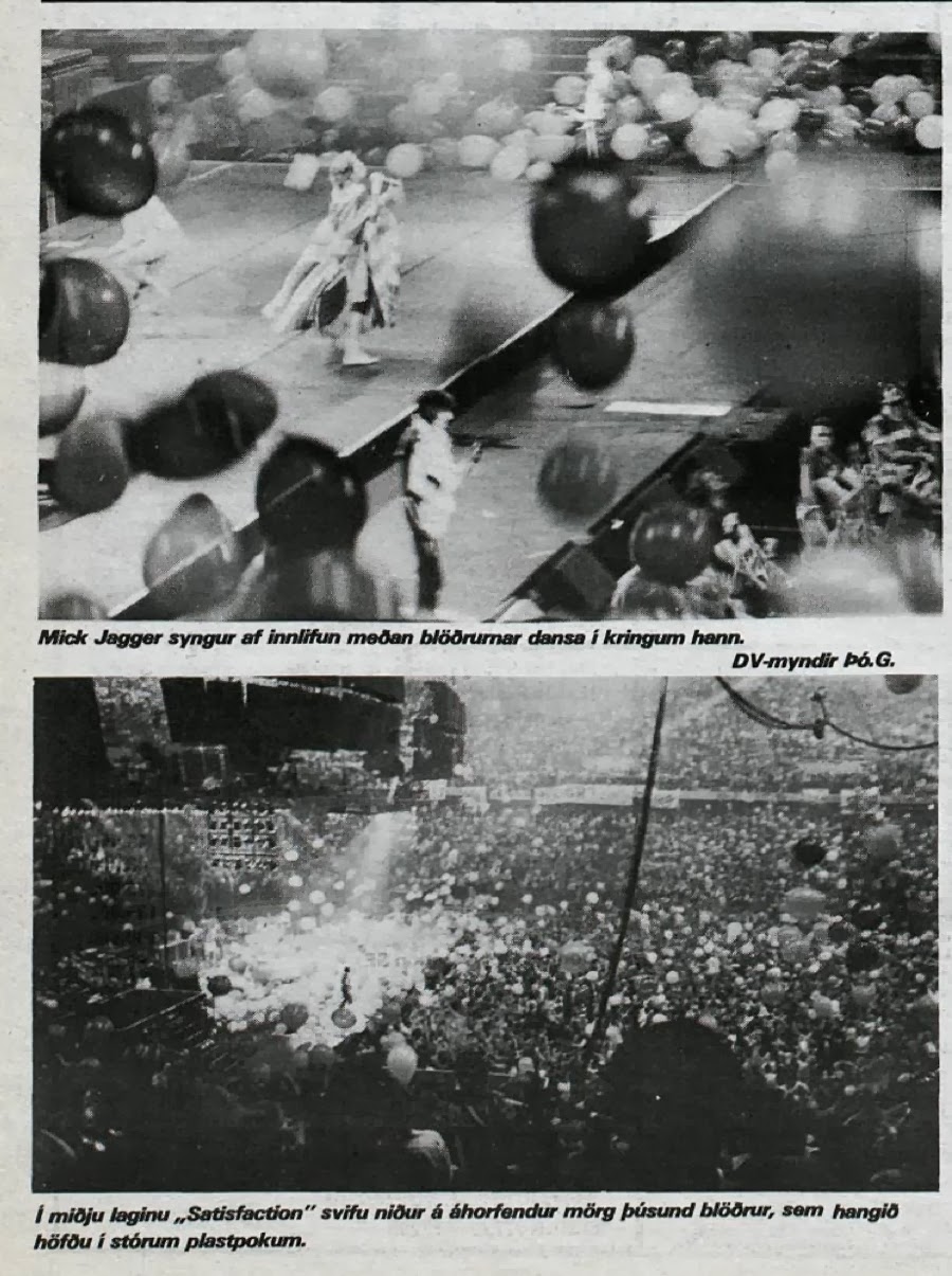 Yesterdays Papers of The Rolling Stones Concert Previews & Concert ...