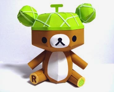 Rilakuma papercraft | sansera.....