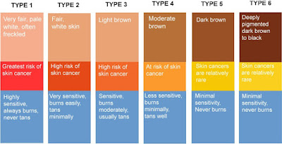 Think Beauty Try Beauty: The Fitzpatrick Scale or how to choose your ...