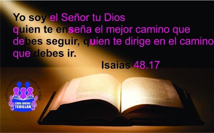 Isaias 48. Yo soy el Señor tu Dios | Portal Tehillah