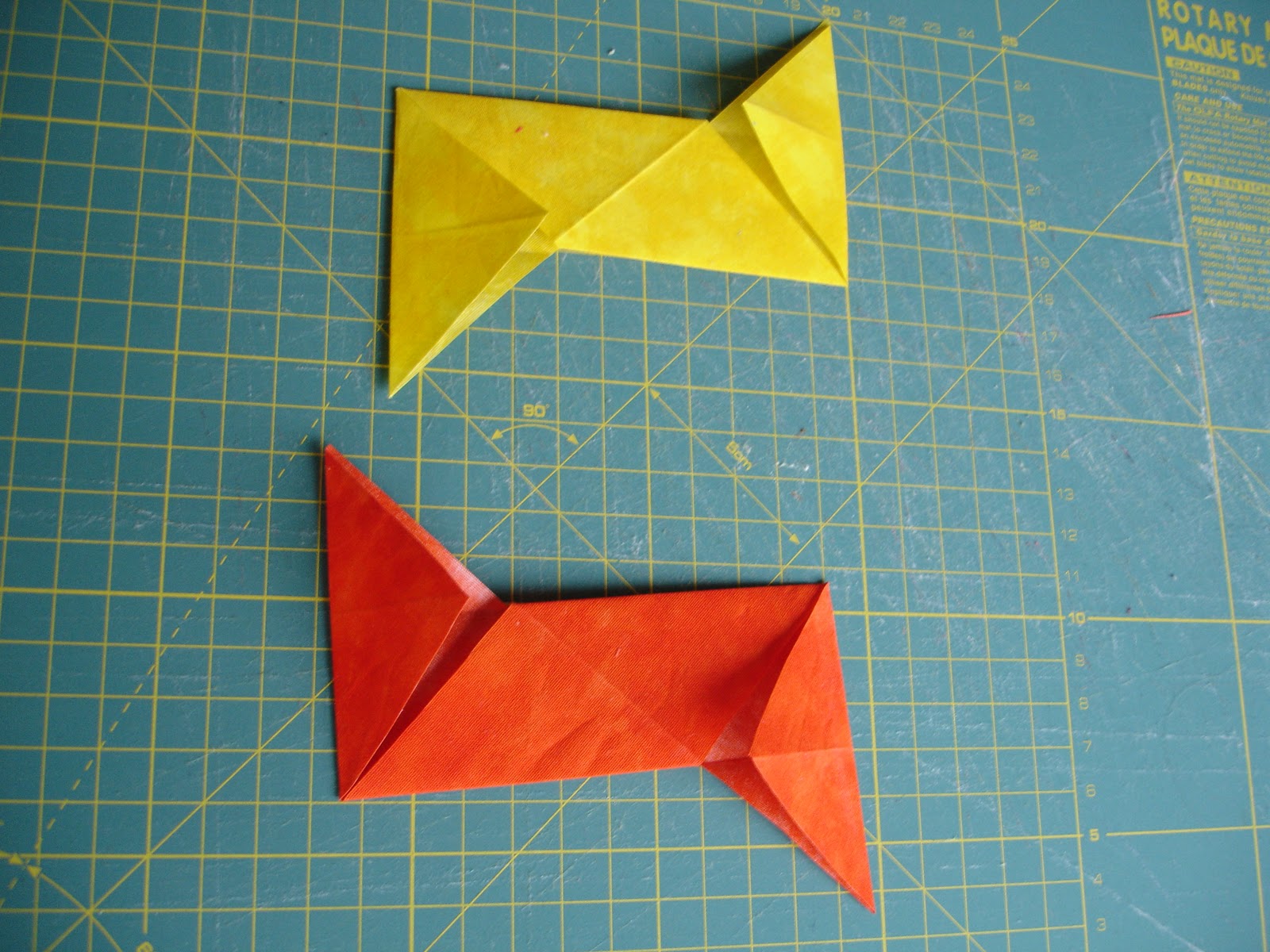 Canadian Abroad: Fabric Origami Stars