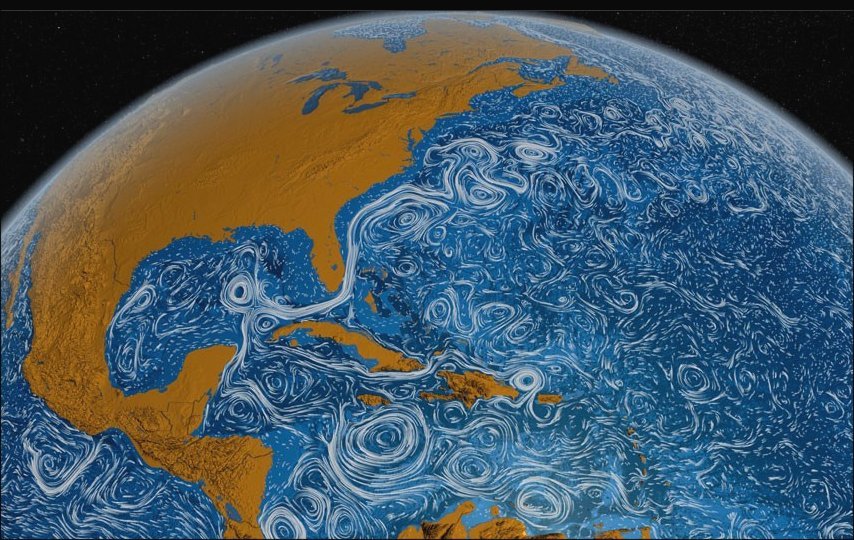 Suburban spaceman: Nasa: Gulf Stream around North America