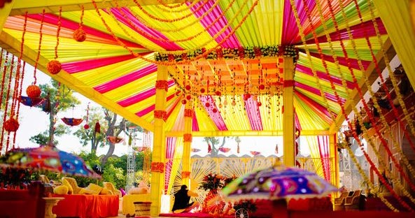 Fiestroevents: New Tent Ideas For Your Haldi Ceremony