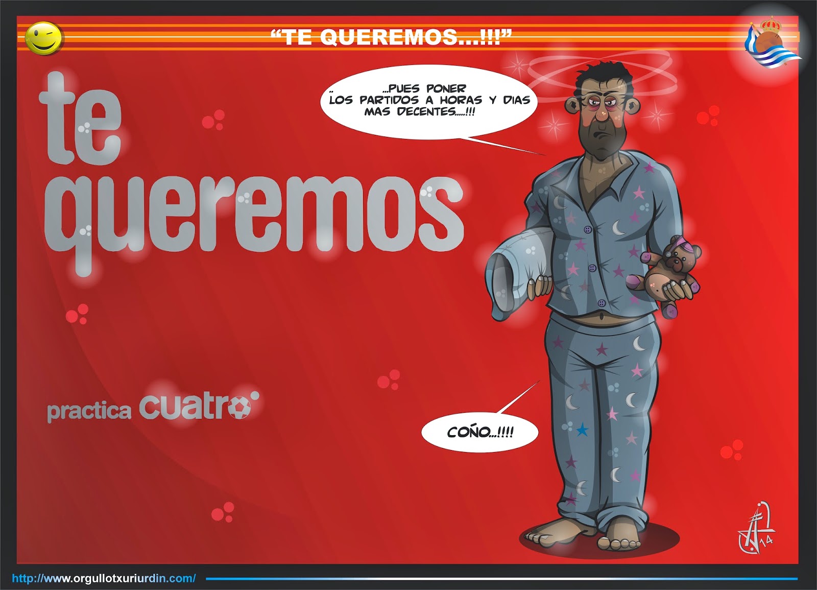 Orgullo Txuriurdin: La viñeta de Ibanrenteriano: Te queremos ...