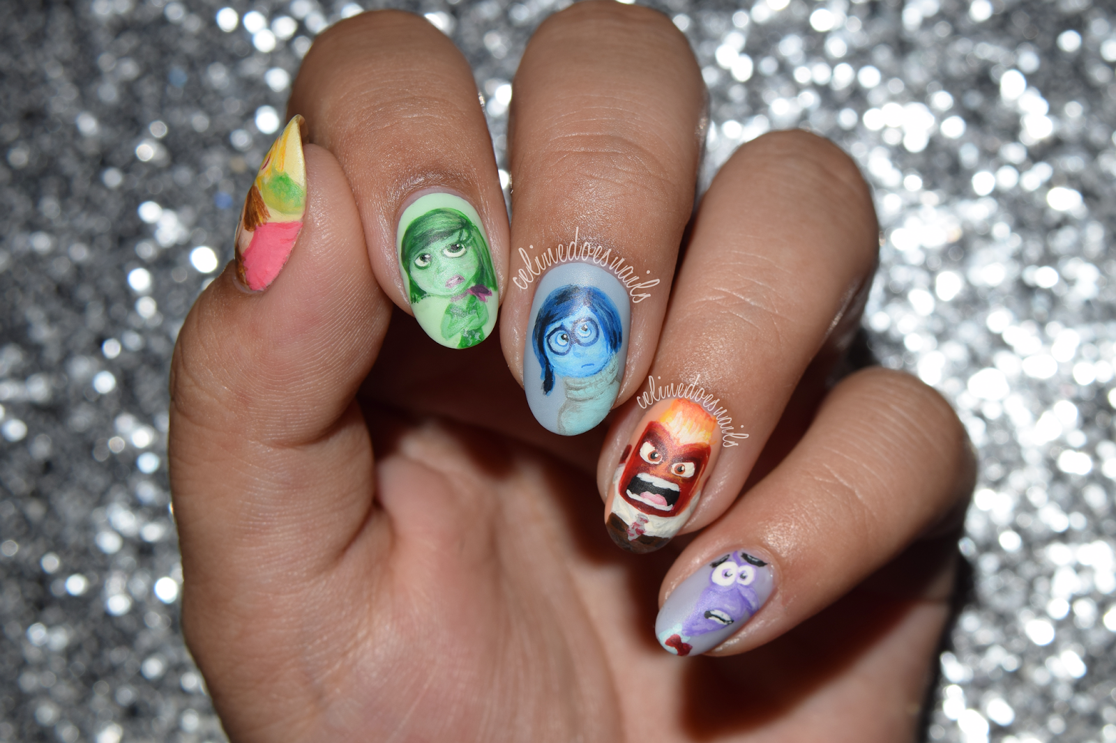 Nails By Celine: My Pixar Series- Finally complete!