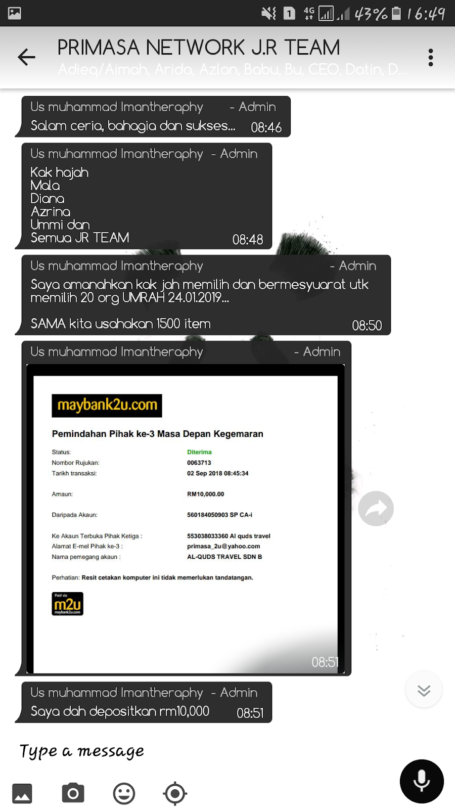 PRIMASA NETWORK (IMANTERAPHY)