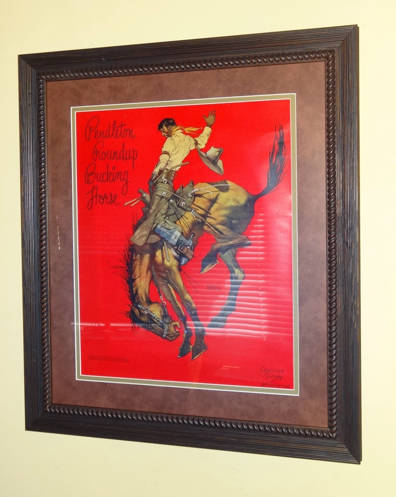 Nostalgia on Wheels: Original 1925 Pendleton Round Up Poster